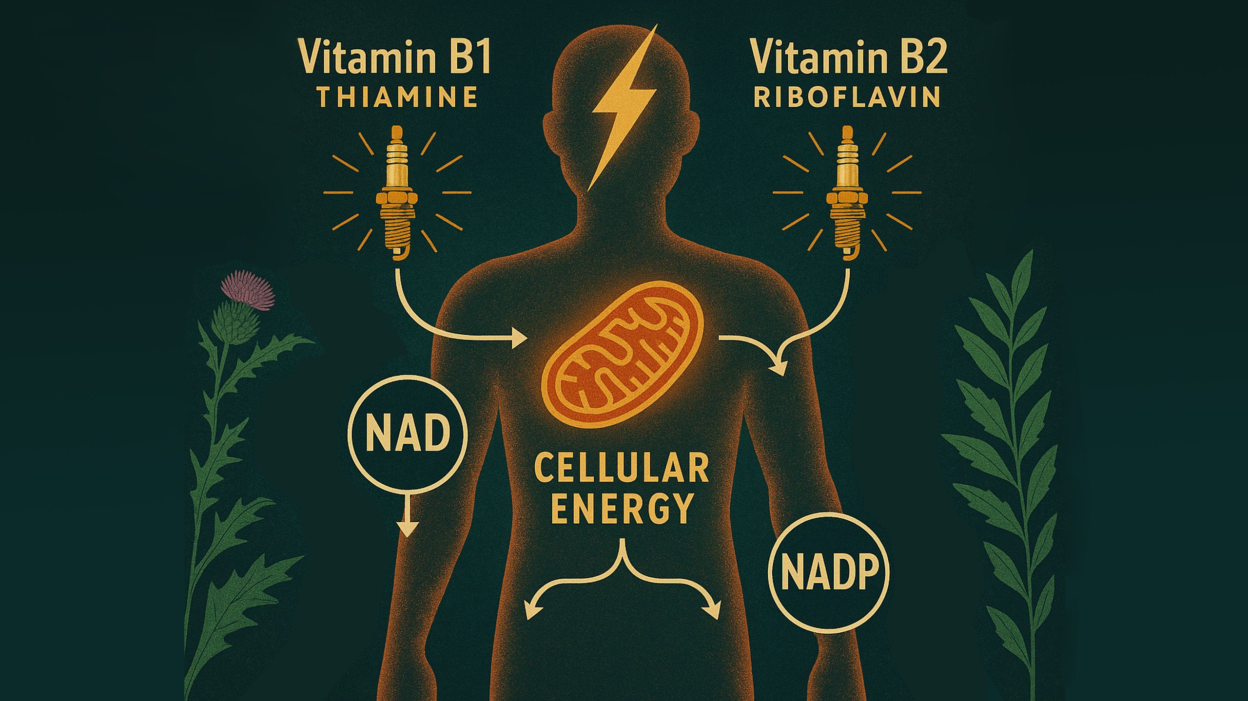 Vitamins B1 and B2: The Shuttle Bus Spark Plugs That Drive Cellular ...